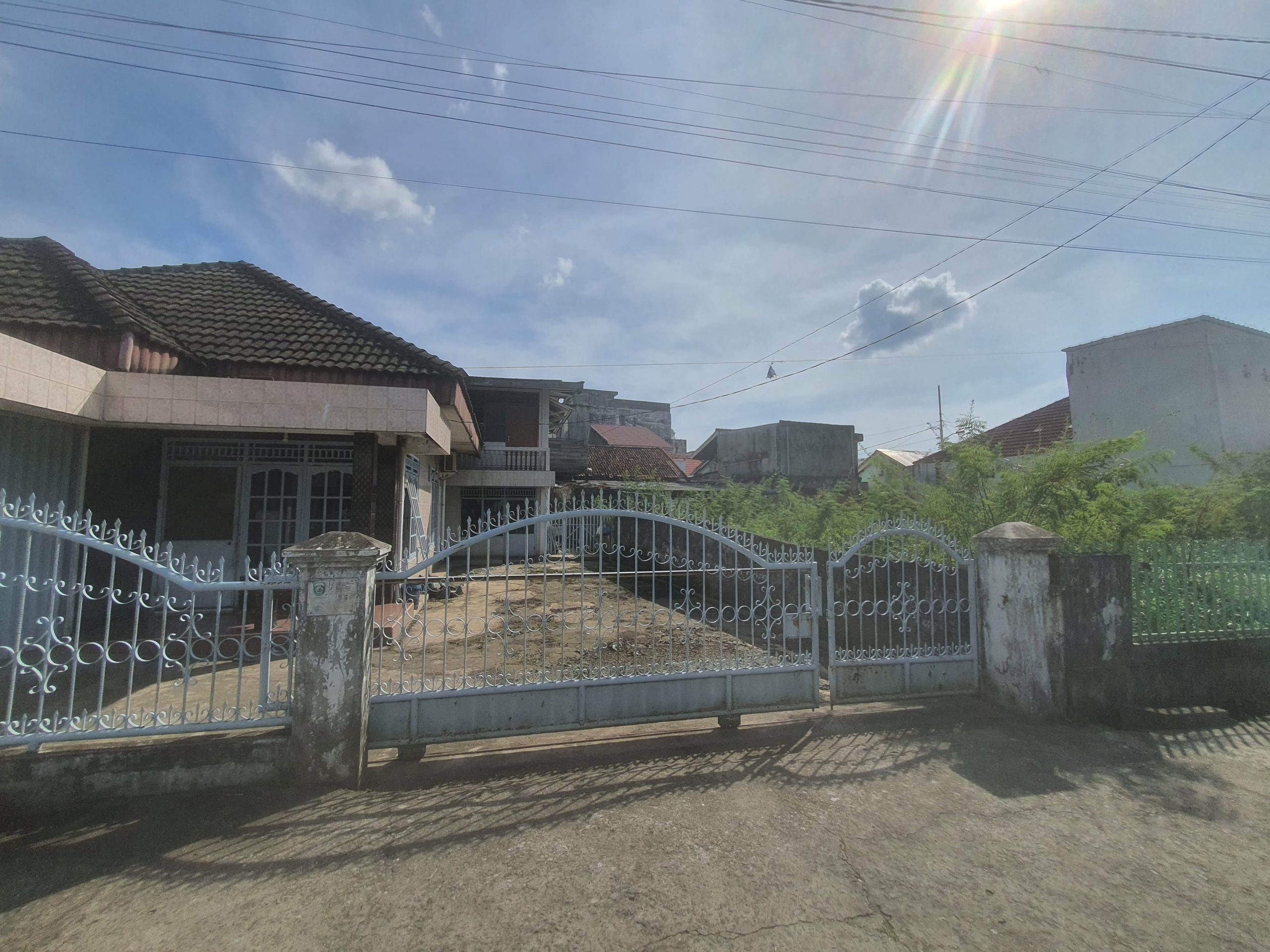 DIJUAL TANAH PLUS RUMAH JALAN SAMBU KAPTEN A RIVAI PALEMBANG